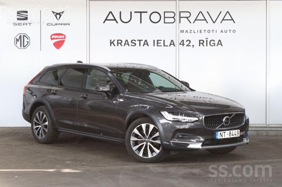 Brūns Volvo V90 2021 Rīga, ar dzinēja tilpumu 2.00 L un nobraukumu 91 tūkst. km par 26990 €, foto 4 vietnē AUTOMOTO.COM.LV