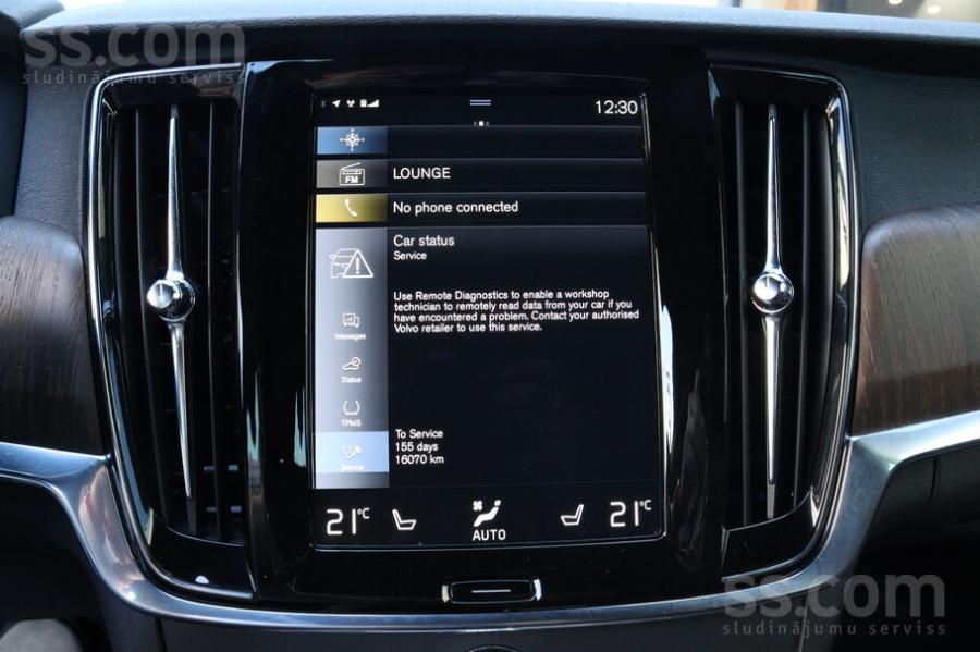 Brūns Volvo V90 2021 Rīga, ar dzinēja tilpumu 2.00 L un nobraukumu 91 tūkst. km par 26990 €, foto 15 vietnē AUTOMOTO.COM.LV