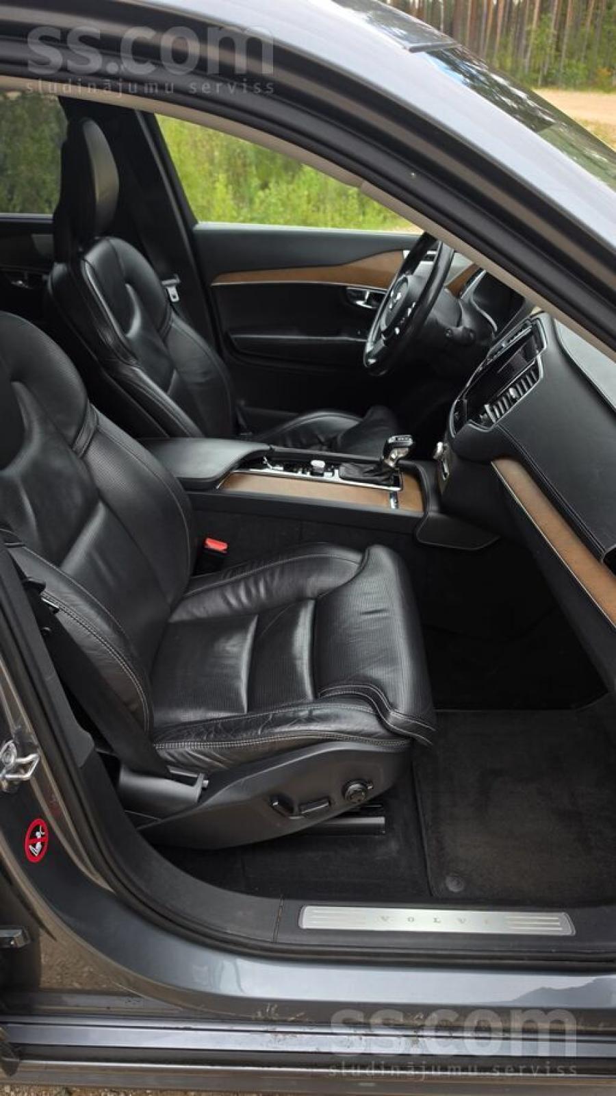 Pelēks Volvo V90 2016 Gulbene, ar dzinēja tilpumu 2.00 L un nobraukumu 256 tūkst. km par 20500 €, foto 20 vietnē AUTOMOTO.COM.LV