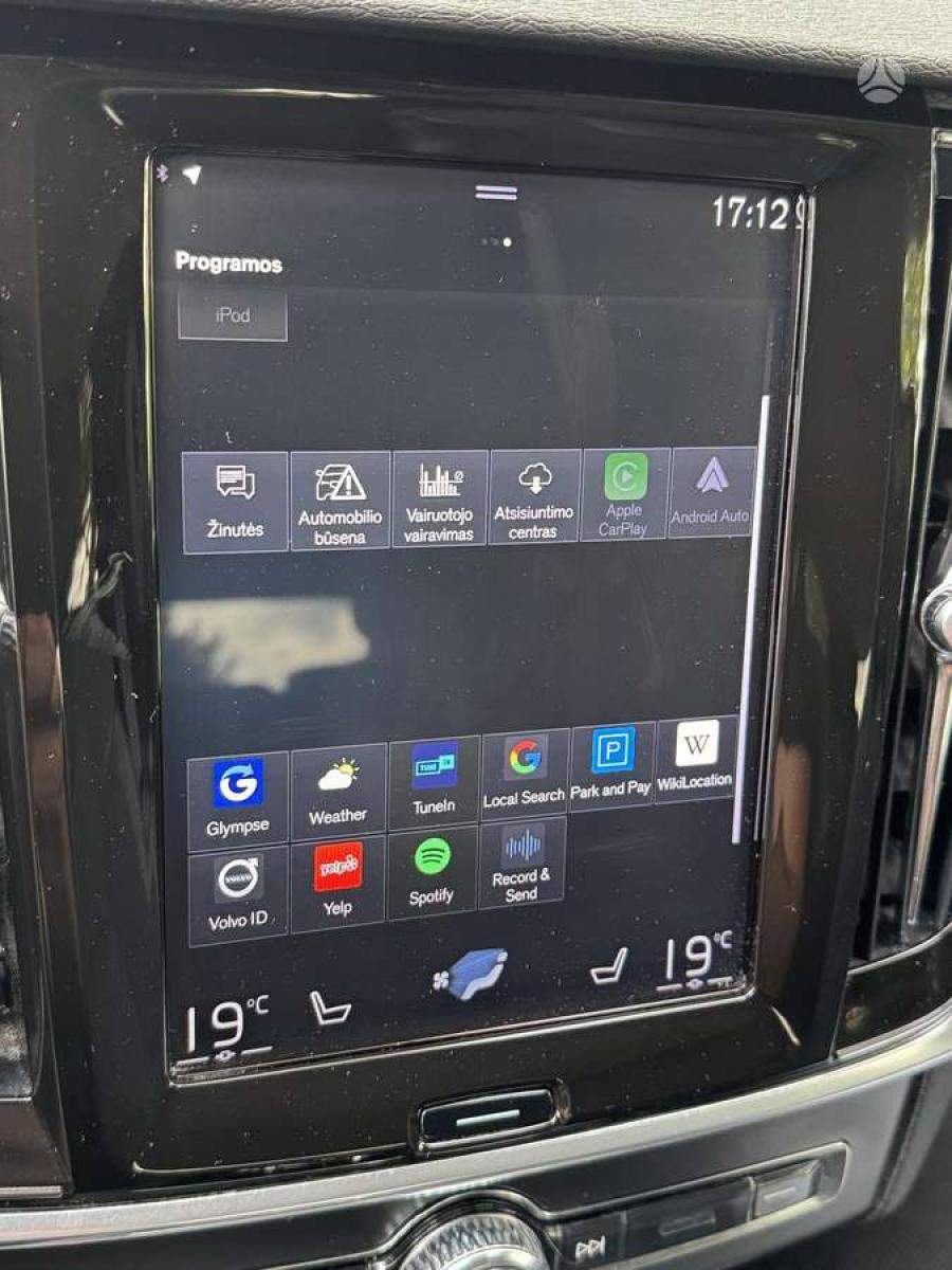 Pelēks Volvo V90 2018 Alīta, ar dzinēja tilpumu 2.00 L un nobraukumu 282 tūkst. km par 16900 €, foto 33 vietnē AUTOMOTO.COM.LV