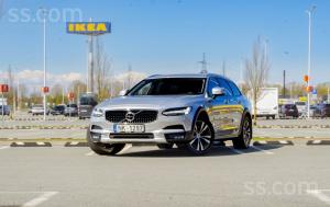 Grey Volvo V90 2020 in Riga, with an engine capacity of 2.00 L and mileage of 252 thousand km for 18590 €, photo  on AUTOMOTO.COM.LV