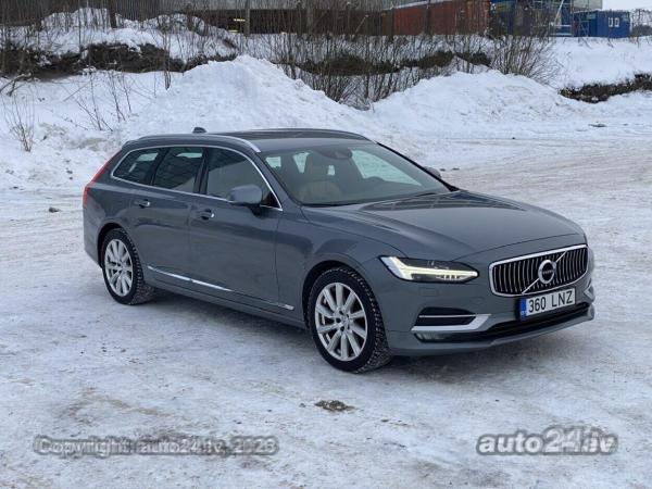 Pelēks Volvo V90 2016 Tallina, ar dzinēja tilpumu 2.00 L un nobraukumu 394 tūkst. km par 12990 €, foto 2 vietnē AUTOMOTO.COM.LV
