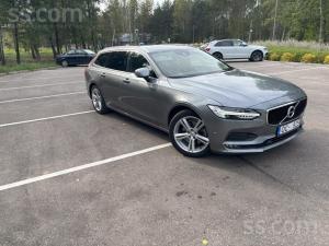 Grey Volvo V90 2016 in Daugavpils, with an engine capacity of 2.00 L and mileage of 318 thousand km for 16380 €, photo 4 on AUTOMOTO.COM.LV