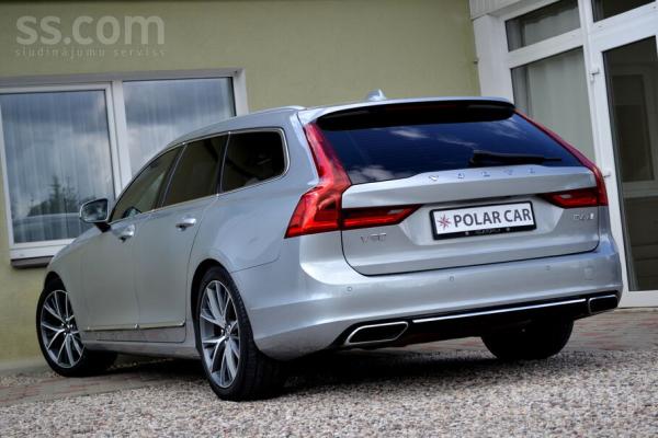 Pelēks Volvo V90 2016 Tukums, ar dzinēja tilpumu 2.00 L un nobraukumu 281 tūkst. km par 15990 €, foto 4 vietnē AUTOMOTO.COM.LV