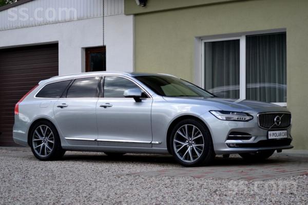 Pelēks Volvo V90 2016 Tukums, ar dzinēja tilpumu 2.00 L un nobraukumu 281 tūkst. km par 15990 €, foto 7 vietnē AUTOMOTO.COM.LV