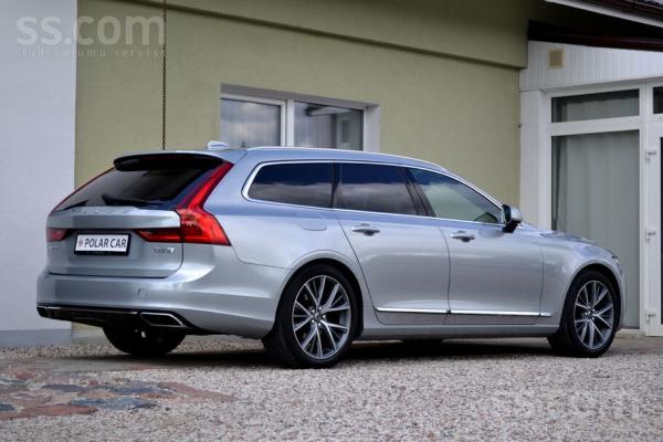 Pelēks Volvo V90 2016 Tukums, ar dzinēja tilpumu 2.00 L un nobraukumu 281 tūkst. km par 15990 €, foto 8 vietnē AUTOMOTO.COM.LV