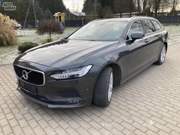 Grey Volvo V90 2017 in Vilnius, with an engine capacity of 2.00 L and mileage of 274 thousand km for 14200 €, photo 1 on AUTOMOTO.COM.LV
