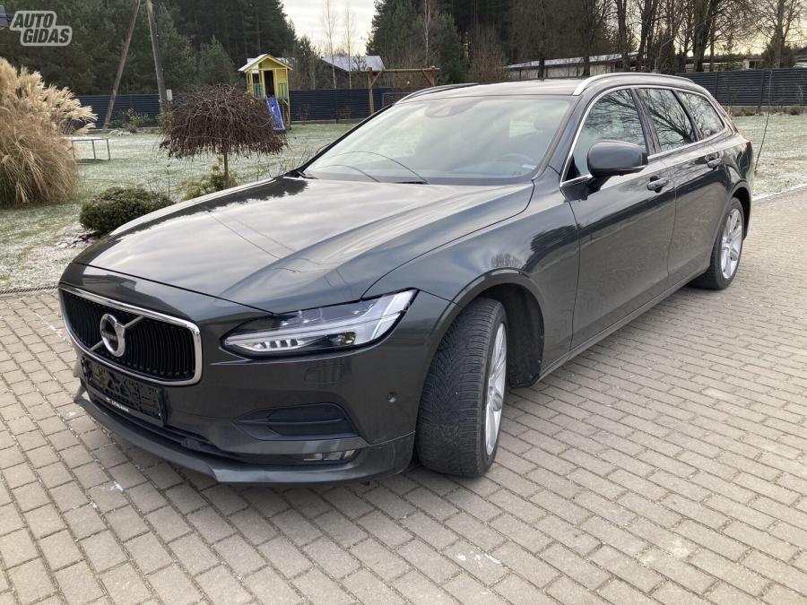 Grey Volvo V90 2017 in Vilnius, with an engine capacity of 2.00 L and mileage of 274 thousand km for 14200 €, photo 1 on AUTOMOTO.COM.LV