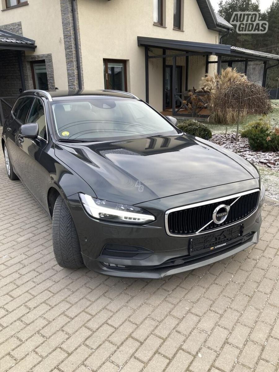 Grey Volvo V90 2017 in Vilnius, with an engine capacity of 2.00 L and mileage of 274 thousand km for 14200 €, photo 11 on AUTOMOTO.COM.LV