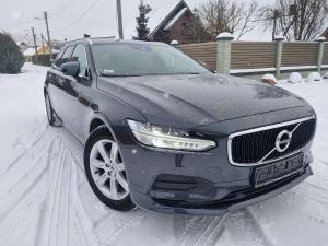 Grey Volvo V90 2017 in Prienai, with an engine capacity of 2.00 L and mileage of 203 thousand km for 13999 €, photo  on AUTOMOTO.COM.LV