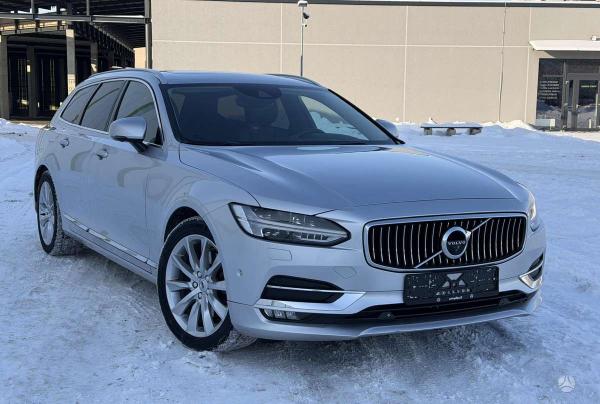 Pelēks Volvo V90 2017 Raseiniai, ar dzinēja tilpumu 2.00 L un nobraukumu 216 tūkst. km par 16999 €, foto 8 vietnē AUTOMOTO.COM.LV