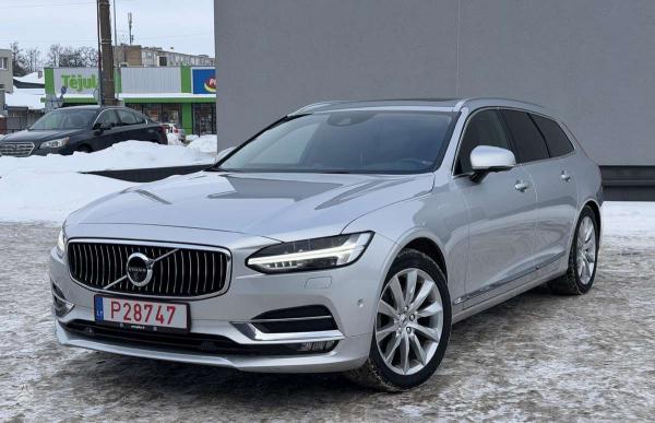 Pelēks Volvo V90 2017 Raseiniai, ar dzinēja tilpumu 2.00 L un nobraukumu 216 tūkst. km par 16900 €, foto 3 vietnē AUTOMOTO.COM.LV