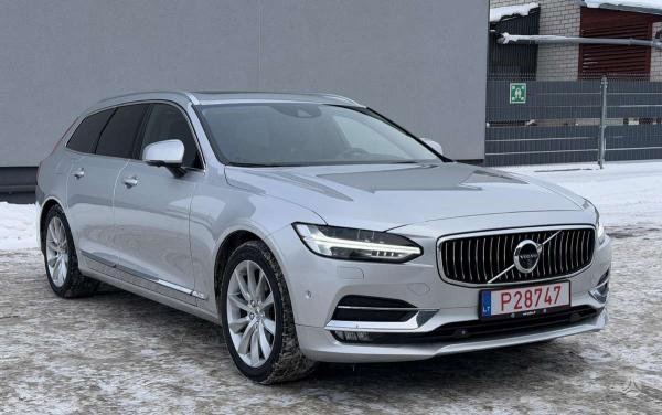 Pelēks Volvo V90 2017 Raseiniai, ar dzinēja tilpumu 2.00 L un nobraukumu 216 tūkst. km par 16900 €, foto 9 vietnē AUTOMOTO.COM.LV