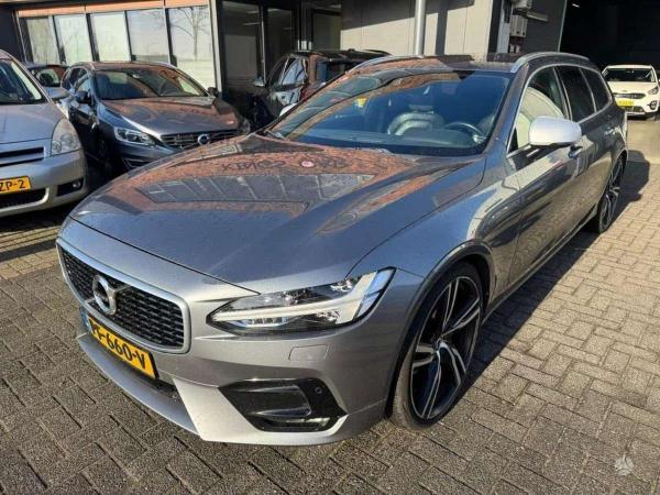 Pelēks Volvo V90 2017 Alīta, ar dzinēja tilpumu 2.00 L un nobraukumu 333 tūkst. km par 13900 €, foto 1 vietnē AUTOMOTO.COM.LV