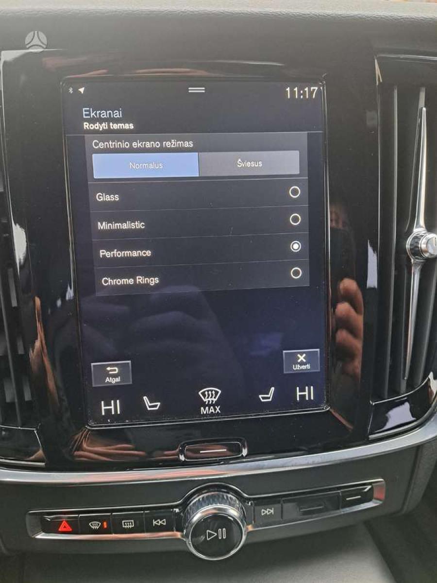 Серый Вольво В90 2017 в Алитус, объемом двигателя 2.00 л и пробегом 333 тыс. км за 13900 €, фото 15 на AUTOMOTO.COM.LV
