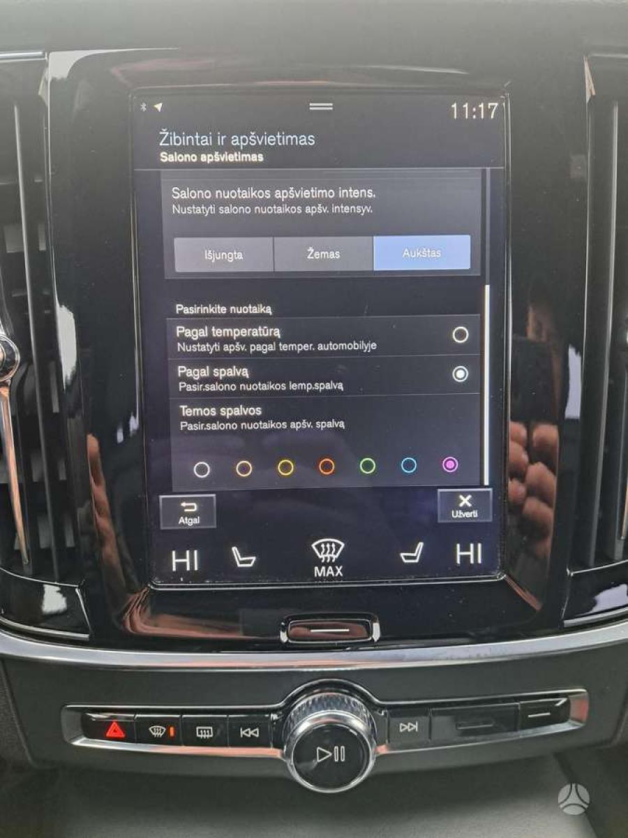 Серый Вольво В90 2017 в Алитус, объемом двигателя 2.00 л и пробегом 333 тыс. км за 13900 €, фото 16 на AUTOMOTO.COM.LV