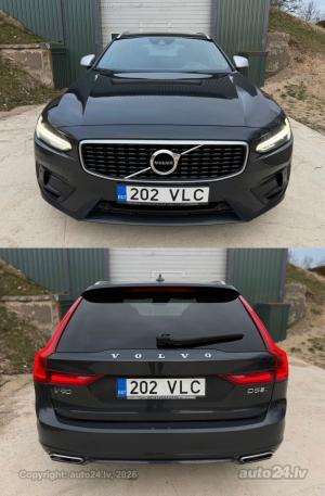 Grey Volvo V90 2017 in Viljandi, with an engine capacity of 2.00 L and mileage of 307 thousand km for 17490 €, photo 6 on AUTOMOTO.COM.LV