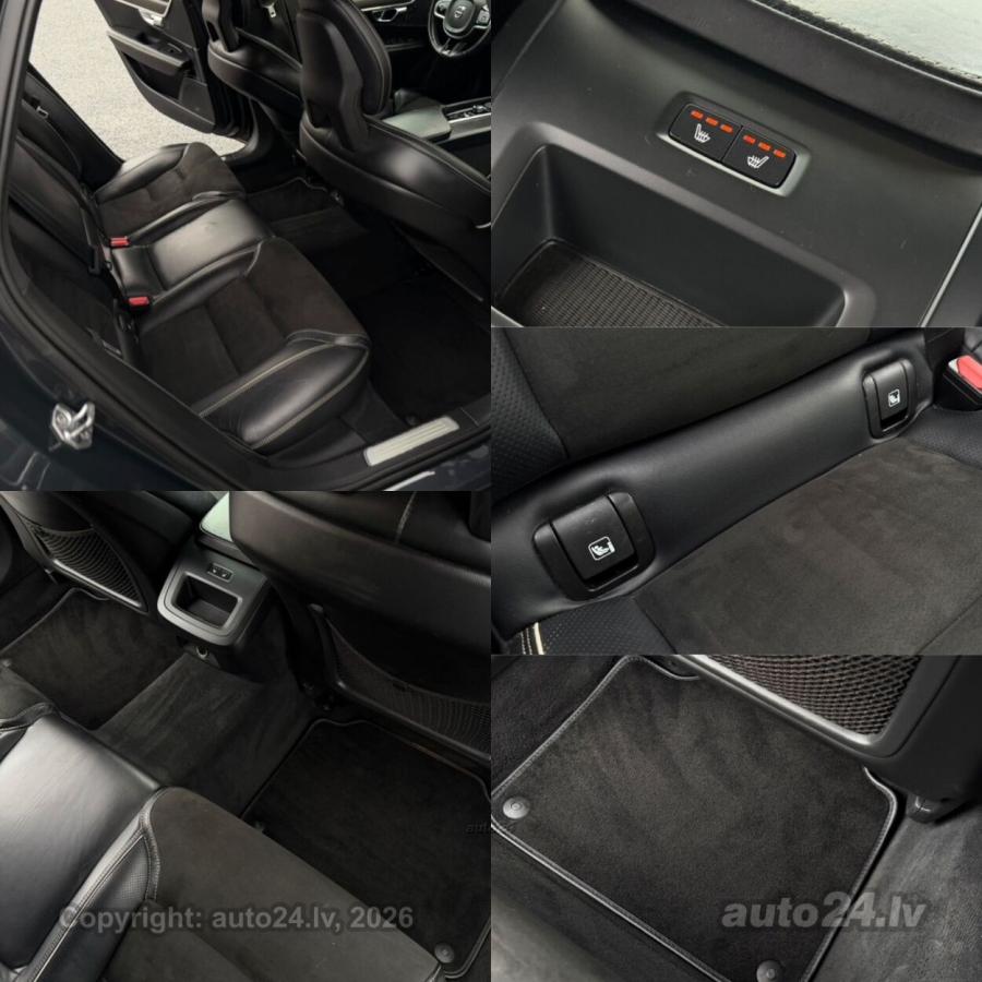 Grey Volvo V90 2017 in Viljandi, with an engine capacity of 2.00 L and mileage of 307 thousand km for 17490 €, photo 19 on AUTOMOTO.COM.LV