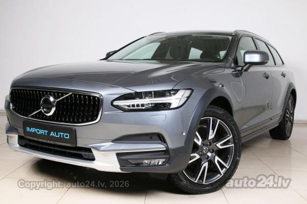 Pelēks Volvo V90 2017 Pērnava, ar dzinēja tilpumu 2.00 L un nobraukumu 199 tūkst. km par 22990 €, foto 1 vietnē AUTOMOTO.COM.LV