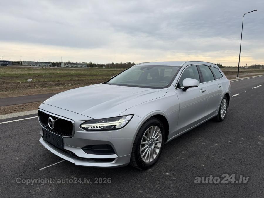 Grey Volvo V90 2017 in Tallinn, with an engine capacity of 2.00 L and mileage of 189 thousand km for 15890 €, photo 1 on AUTOMOTO.COM.LV