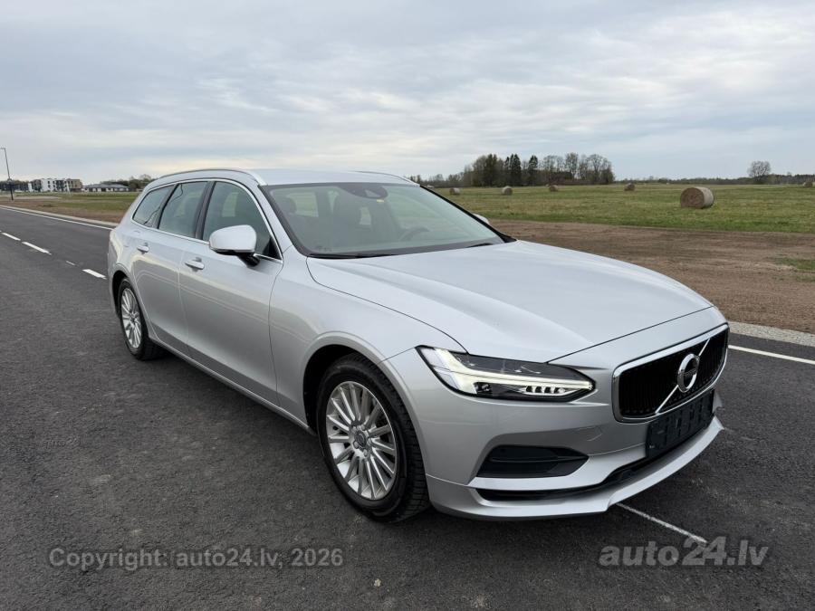 Grey Volvo V90 2017 in Tallinn, with an engine capacity of 2.00 L and mileage of 189 thousand km for 15890 €, photo 10 on AUTOMOTO.COM.LV