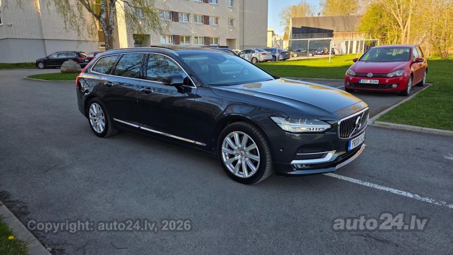 Grey Volvo V90 2017 in Tallinn, with an engine capacity of 2.00 L and mileage of 235 thousand km for 17900 €, photo 6 on AUTOMOTO.COM.LV