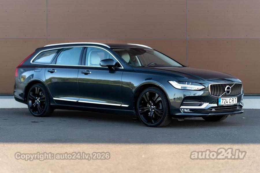 Pelēks Volvo V90 2017 Pērnava, ar dzinēja tilpumu 2.00 L un nobraukumu 274 tūkst. km par 17000 €, foto 1 vietnē AUTOMOTO.COM.LV