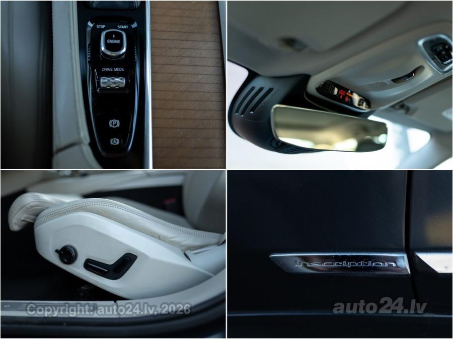 Pelēks Volvo V90 2017 Pērnava, ar dzinēja tilpumu 2.00 L un nobraukumu 274 tūkst. km par 17000 €, foto 16 vietnē AUTOMOTO.COM.LV