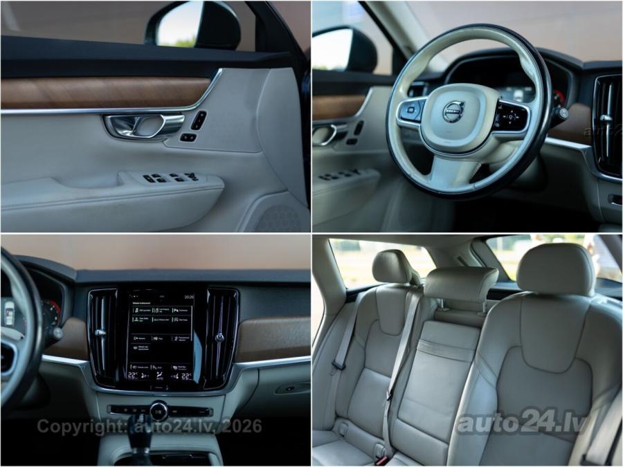 Pelēks Volvo V90 2017 Pērnava, ar dzinēja tilpumu 2.00 L un nobraukumu 274 tūkst. km par 17000 €, foto 17 vietnē AUTOMOTO.COM.LV