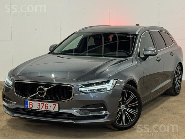Grey Volvo V90 2017 in Jurmala, with an engine capacity of 2.00 L and mileage of 265 thousand km for 15450 €, photo 1 on AUTOMOTO.COM.LV