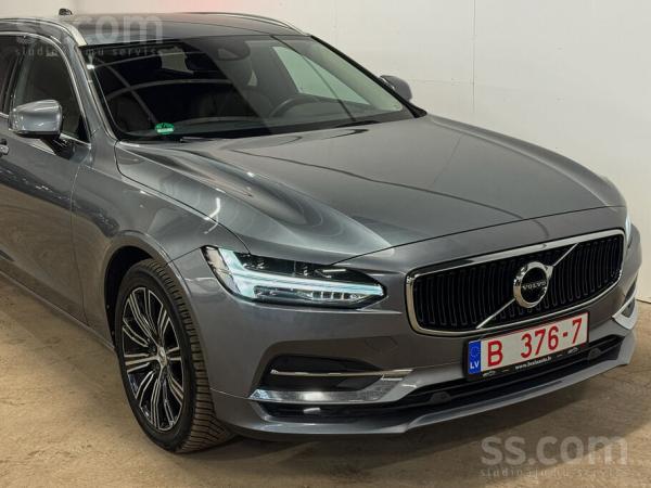 Grey Volvo V90 2017 in Jurmala, with an engine capacity of 2.00 L and mileage of 265 thousand km for 15450 €, photo 8 on AUTOMOTO.COM.LV