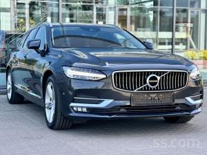 Pelēks Volvo V90 2017 Rīga, ar dzinēja tilpumu 2.00 L un nobraukumu 147 tūkst. km par 19990 €, foto 1 vietnē AUTOMOTO.COM.LV