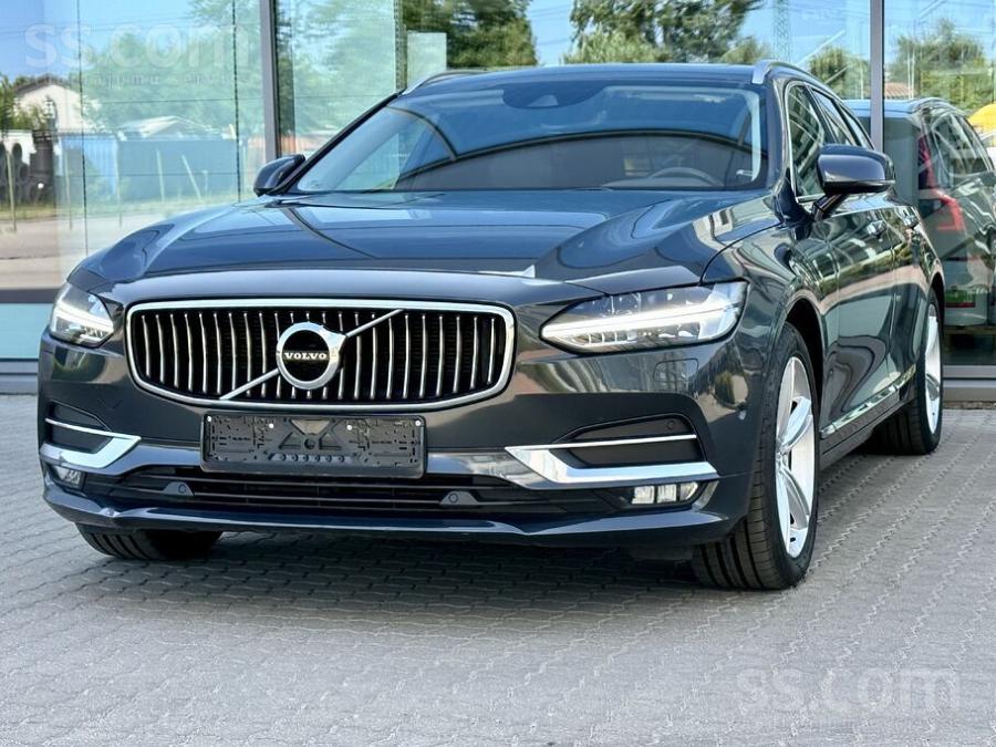 Pelēks Volvo V90 2017 Rīga, ar dzinēja tilpumu 2.00 L un nobraukumu 147 tūkst. km par 19990 €, foto 5 vietnē AUTOMOTO.COM.LV