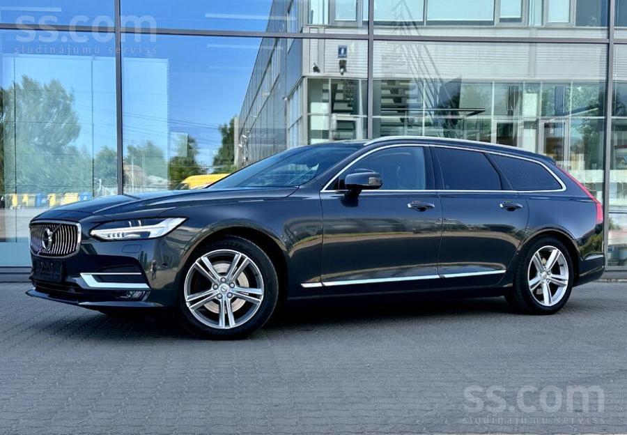 Pelēks Volvo V90 2017 Rīga, ar dzinēja tilpumu 2.00 L un nobraukumu 147 tūkst. km par 19990 €, foto 8 vietnē AUTOMOTO.COM.LV