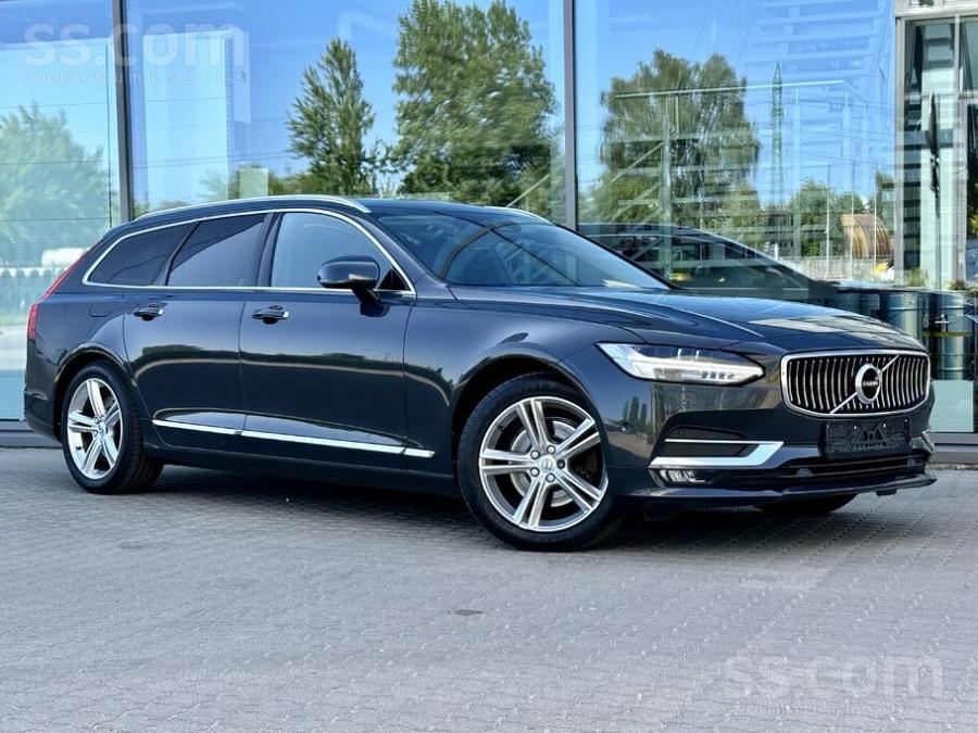 Pelēks Volvo V90 2017 Rīga, ar dzinēja tilpumu 2.00 L un nobraukumu 147 tūkst. km par 19990 €, foto 10 vietnē AUTOMOTO.COM.LV