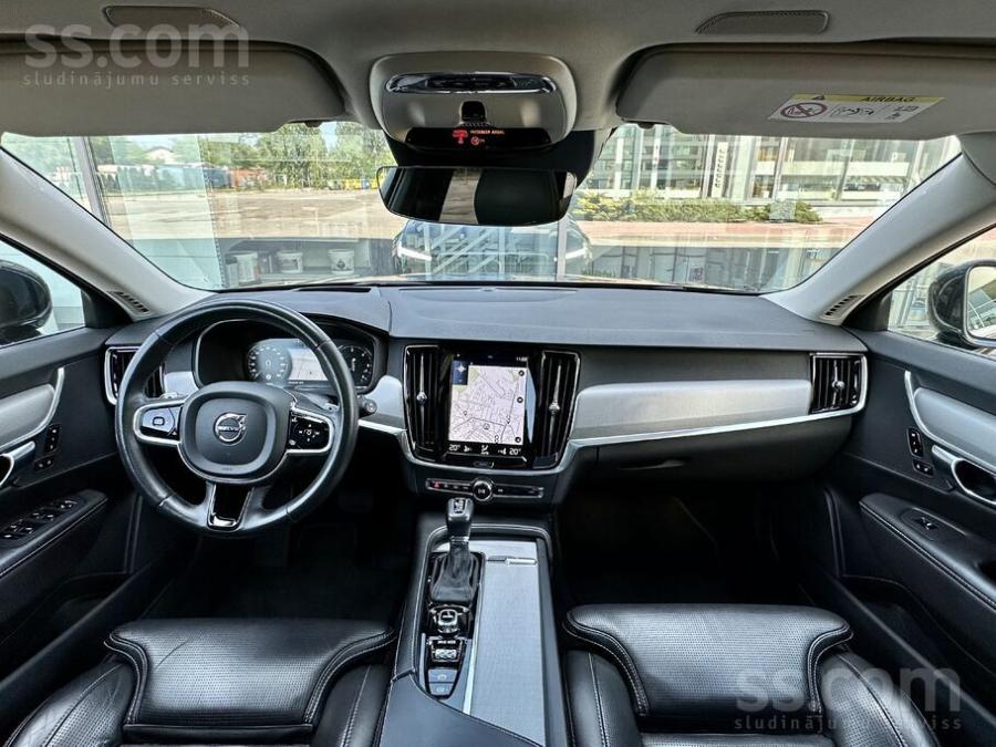 Pelēks Volvo V90 2017 Rīga, ar dzinēja tilpumu 2.00 L un nobraukumu 147 tūkst. km par 19990 €, foto 13 vietnē AUTOMOTO.COM.LV