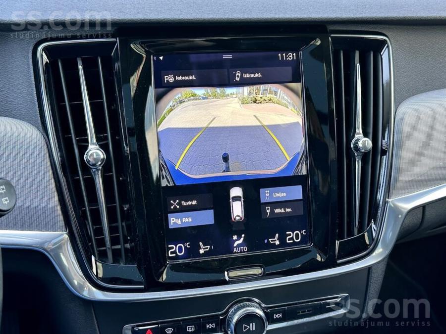Pelēks Volvo V90 2017 Rīga, ar dzinēja tilpumu 2.00 L un nobraukumu 147 tūkst. km par 19990 €, foto 16 vietnē AUTOMOTO.COM.LV