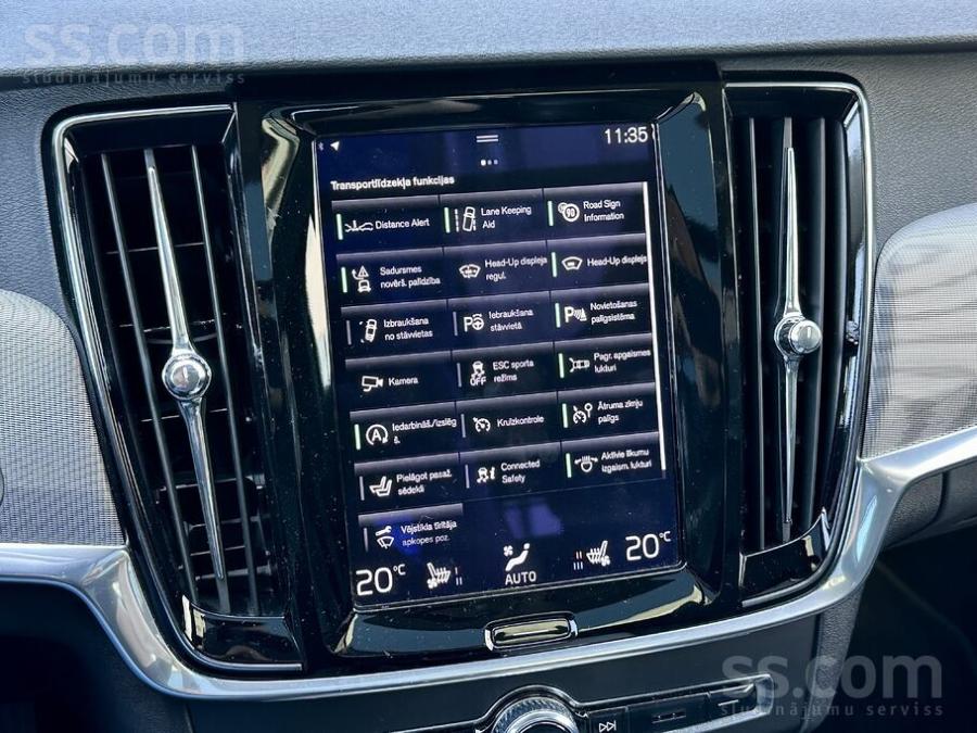 Pelēks Volvo V90 2017 Rīga, ar dzinēja tilpumu 2.00 L un nobraukumu 147 tūkst. km par 19990 €, foto 17 vietnē AUTOMOTO.COM.LV