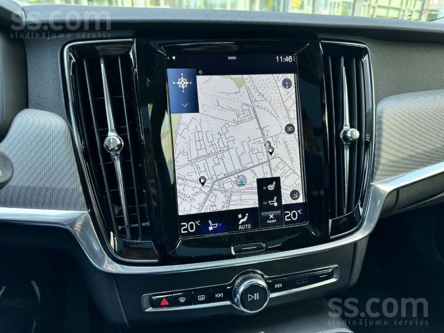 Pelēks Volvo V90 2017 Rīga, ar dzinēja tilpumu 2.00 L un nobraukumu 147 tūkst. km par 19990 €, foto 25 vietnē AUTOMOTO.COM.LV