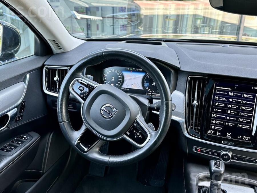 Pelēks Volvo V90 2017 Rīga, ar dzinēja tilpumu 2.00 L un nobraukumu 147 tūkst. km par 19990 €, foto 30 vietnē AUTOMOTO.COM.LV