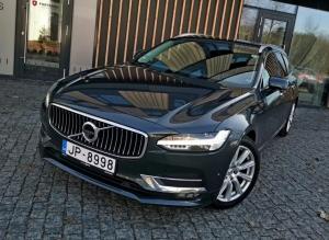 Grey Volvo V90 2017 in Riga, with an engine capacity of 2.00 L and mileage of 192 thousand km for 20990 €, photo  on AUTOMOTO.COM.LV