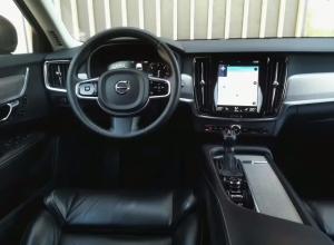 Grey Volvo V90 2017 in Riga, with an engine capacity of 2.00 L and mileage of 192 thousand km for 20990 €, photo 10 on AUTOMOTO.COM.LV