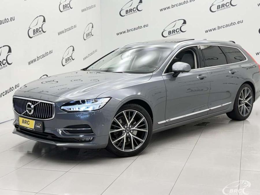 Pelēks Volvo V90 2017 Viļņa, ar dzinēja tilpumu 1.97 L un nobraukumu 234 tūkst. km par 16500 €, foto 1 vietnē AUTOMOTO.COM.LV