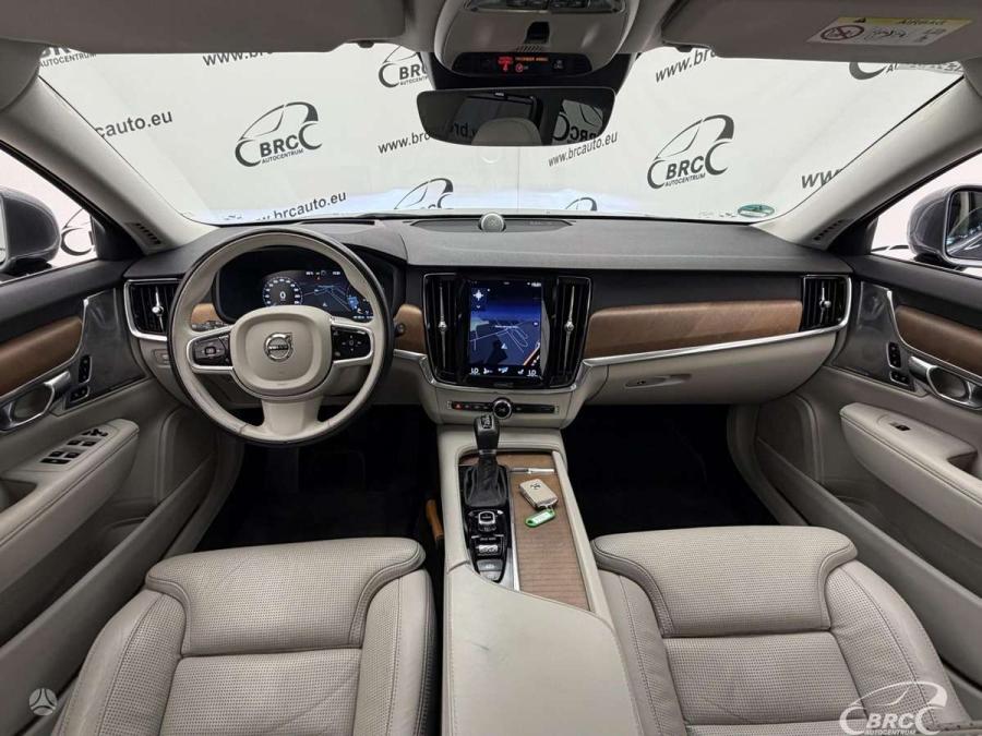 Pelēks Volvo V90 2017 Viļņa, ar dzinēja tilpumu 1.97 L un nobraukumu 234 tūkst. km par 16500 €, foto 5 vietnē AUTOMOTO.COM.LV