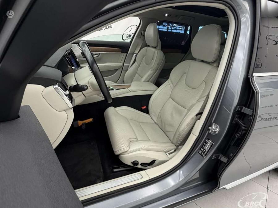 Pelēks Volvo V90 2017 Viļņa, ar dzinēja tilpumu 1.97 L un nobraukumu 234 tūkst. km par 16500 €, foto 27 vietnē AUTOMOTO.COM.LV