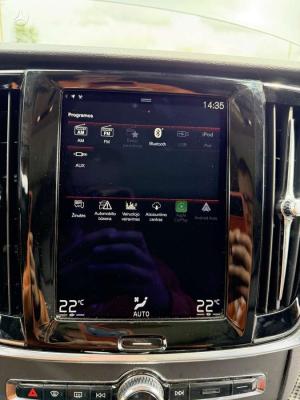 Pelēks Volvo V90 2017 Kauņa, ar dzinēja tilpumu 1.97 L un nobraukumu 318 tūkst. km par 16300 €, foto 20 vietnē AUTOMOTO.COM.LV