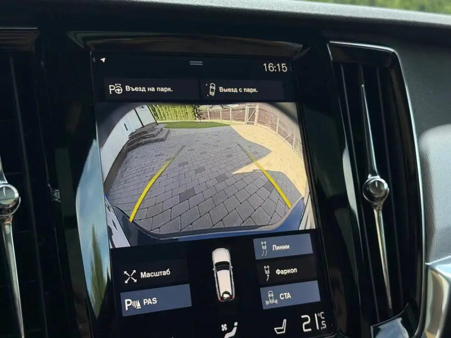 Pelēks Volvo V90 2017 Jelgava, ar dzinēja tilpumu 2.00 L un nobraukumu 283 tūkst. km par 15600 €, foto 18 vietnē AUTOMOTO.COM.LV