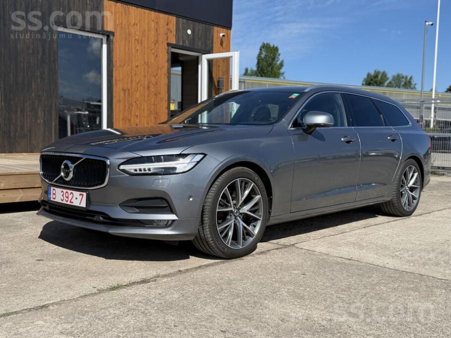 Pelēks Volvo V90 2017 Rīga, ar dzinēja tilpumu 2.00 L un nobraukumu 266 tūkst. km par 14150 €, foto 4 vietnē AUTOMOTO.COM.LV