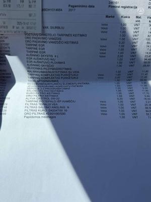 Серый Вольво В90 2017 в Паневежис, объемом двигателя 1.97 л и пробегом 253 тыс. км за 17400 €, фото 13 на AUTOMOTO.COM.LV