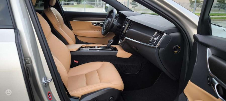 Pelēks Volvo V90 2017 Kauņa, ar dzinēja tilpumu 1.97 L un nobraukumu 180 tūkst. km par 17900 €, foto 13 vietnē AUTOMOTO.COM.LV